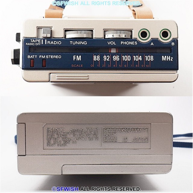 Vintage Sony Walkman Wm- F1 FM Stereo Cassette Player for sale online ...