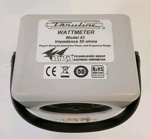 Bird RF Thruline Wattmeter Model 43 with Elements | eBay