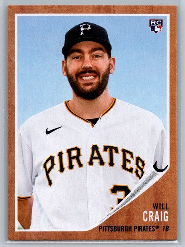 Will Craig 2021 Topps Archives BASEBALL #88 Pittsburgh Pirates RC | eBay