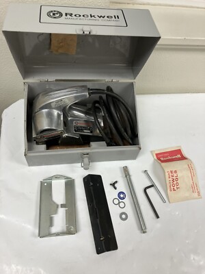 Rockwell Power Block Plane Model 267 -Vintage Electric Handheld Planer ...