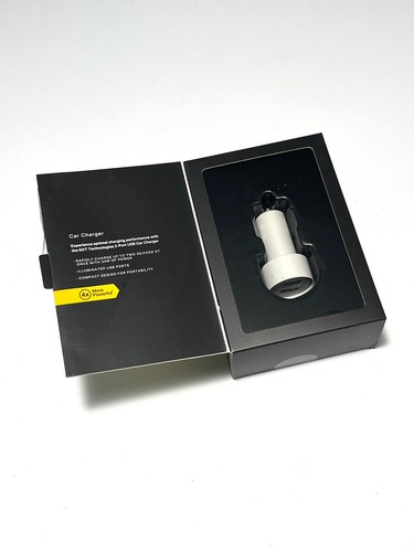 2 Port Universal USB Car Charger White NXT Technologies | eBay