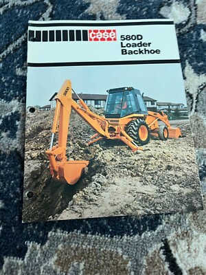 Case Tractor 580D Backhoe Loader Brochure FCCA | eBay
