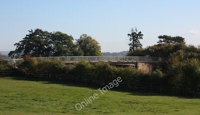 Photo 6x4 M50 motorway bridge, Queenhill Taken from the road by ...