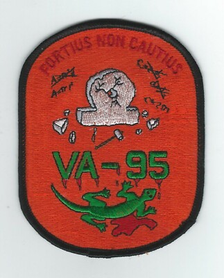 VA-95 'GREEN LIZARDS' 1995 DISESTABLISHMENT patch | eBay