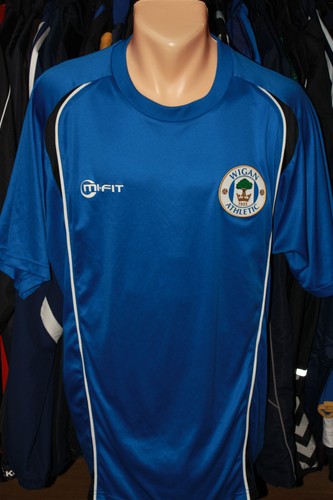 Wigan Athletic Fc (The Latics) Mi-Fit Training Leisure Shirt Jersey Kit ...