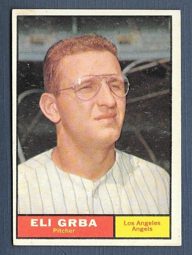 1961 Topps Eli Grba #121 Los Angeles Angels EX (b) | eBay