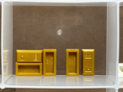 LEGO Parts - Pearl Gold Minifigure, Utensil Ingot / Bar - No 99563 ...