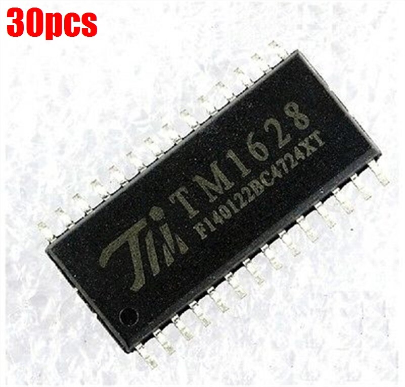 30Pcs Clk Stb Din Dout Rc Sop TM1628 Led New Ic mx | eBay Australia