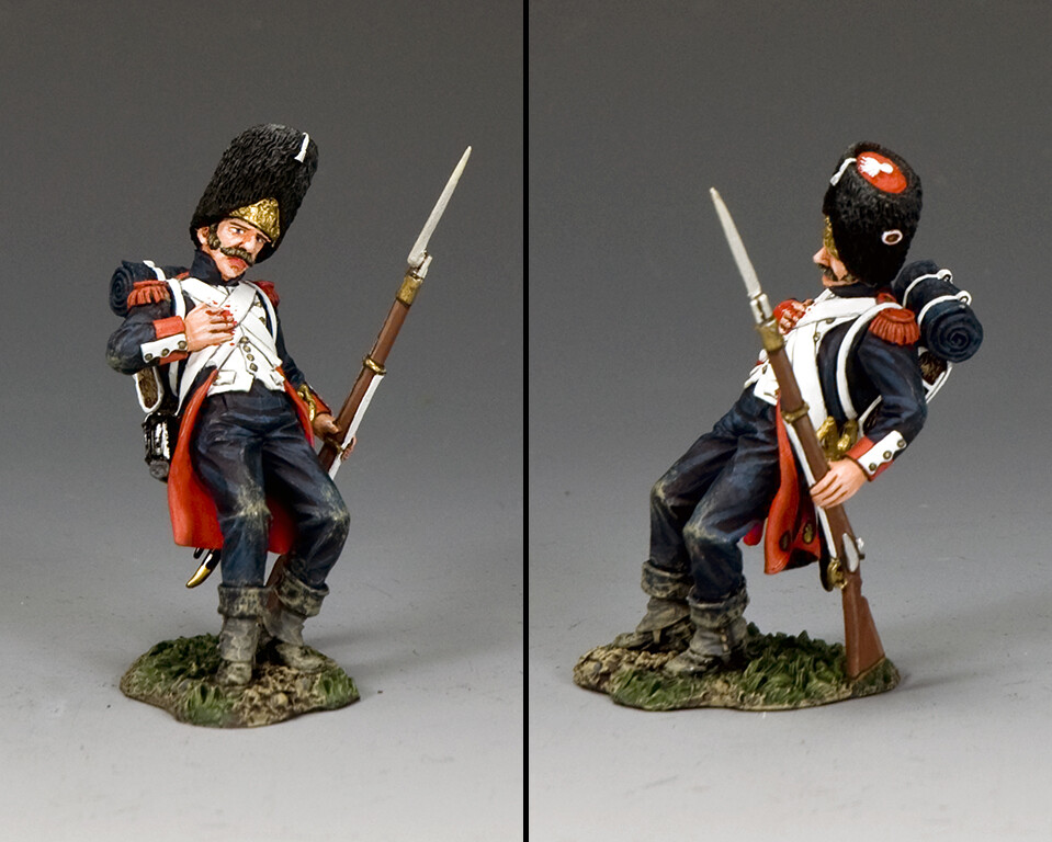 KING & COUNTRY THE AGE OF NAPOLEON NA402 FRENCH OLD GUARD CASUALTY | eBay