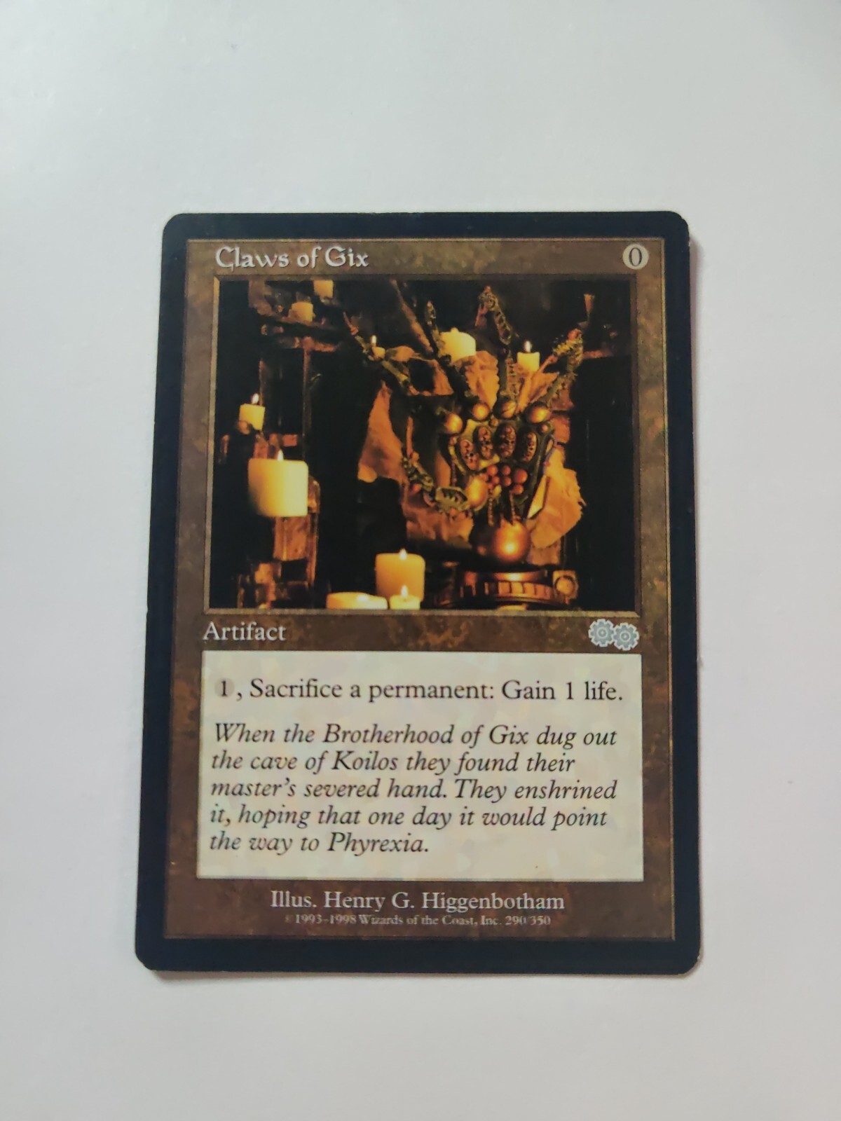 MTG Claws of Gix Urza's Saga 290/335 Regular Uncommon for sale online ...