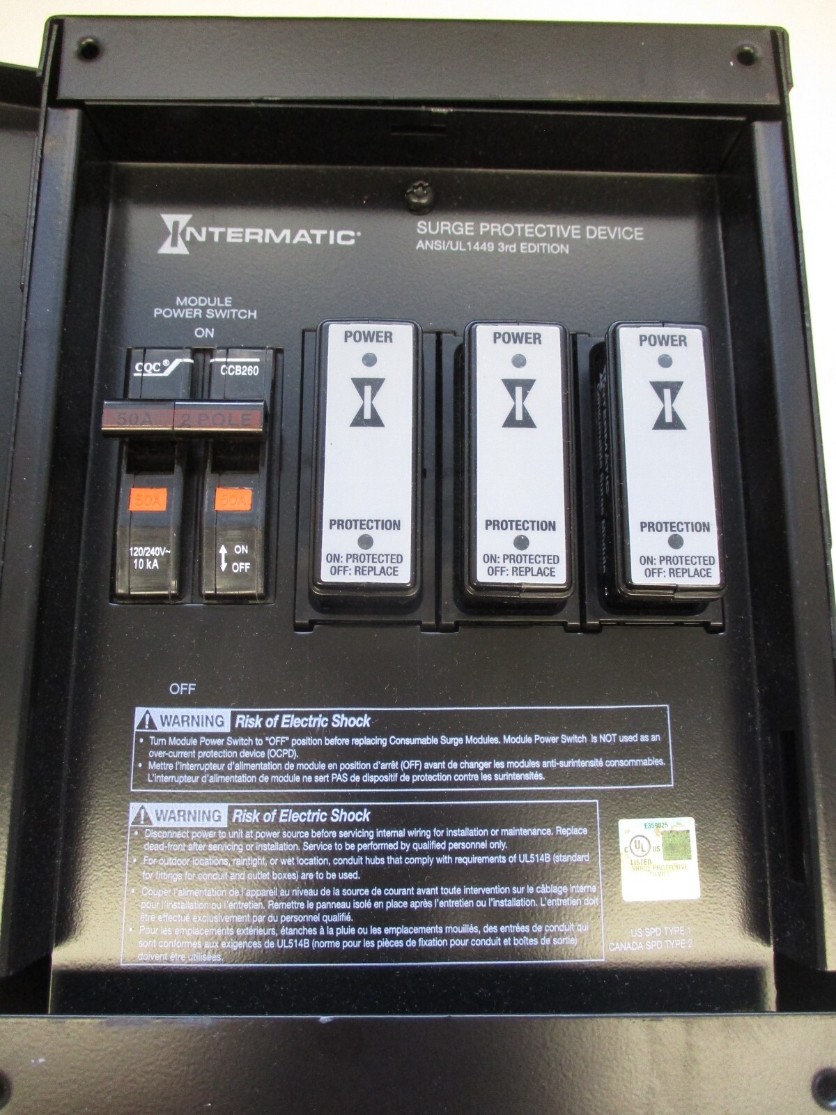 Intermatic 120/240 VAC Surge Protective Device for sale online | eBay