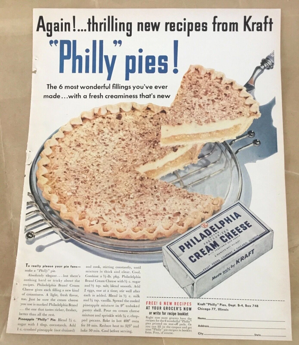 Vintage Pie Ads Magazine