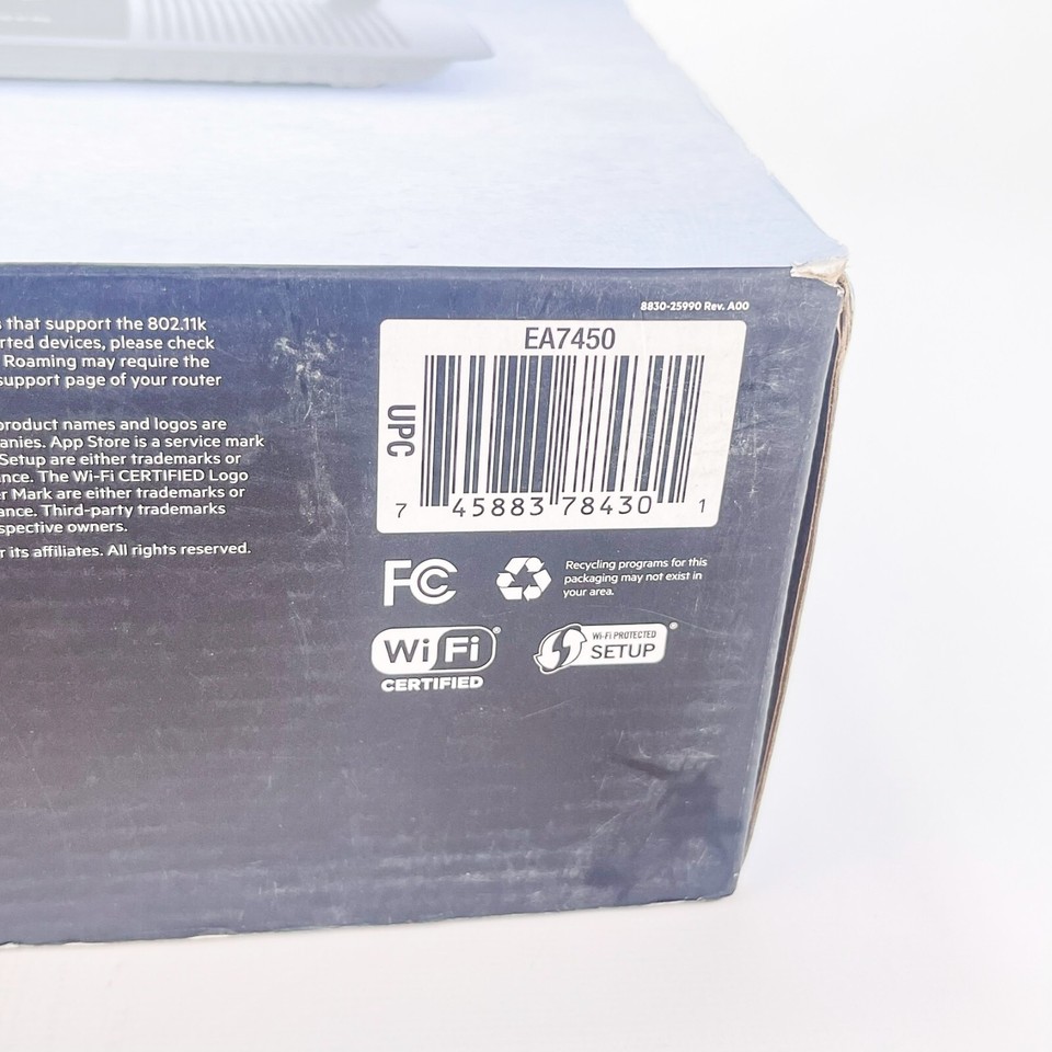 Linksys R74 EA7450 Max Stream Dual Band AC1900 Wi Fi 5 Router New ...