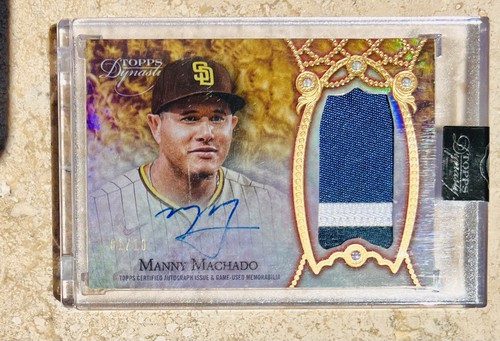 2022 Topps Dynasty Manny Machado /10 Patch Auto | eBay