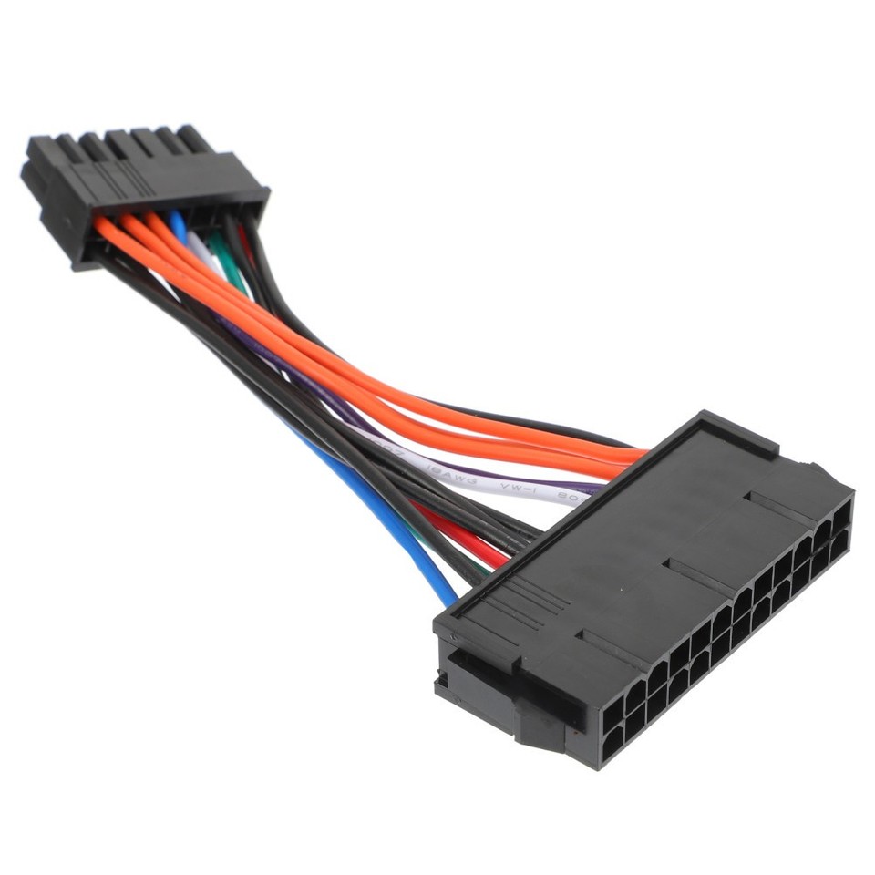 Power Supply Extension Cable Kit Unit Computer Motherboard Adapter ...