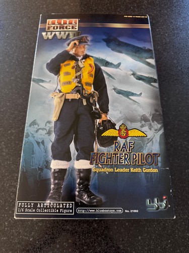 Elite Force WWII RAF Fighter Pilot Squadron Leader Keith Gordon Unused ...