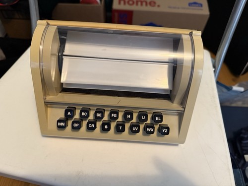 Vintage Speedex Automatic Telephone Index Address Book Battery Operated ...