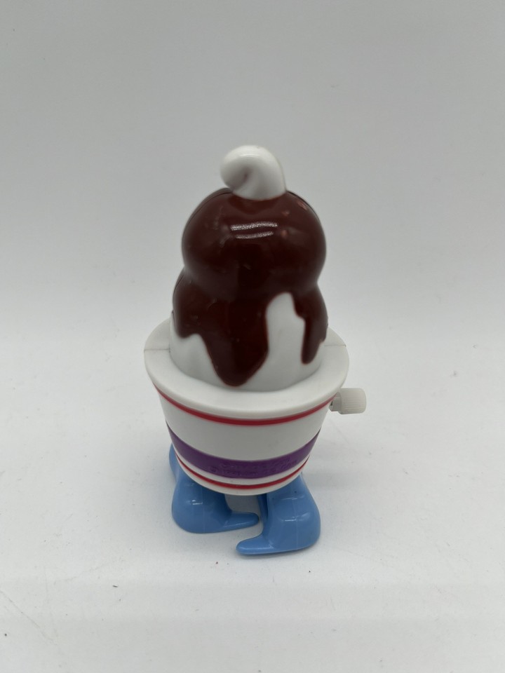 Vintage 3.5" Blizzard Bendy Ice Cram Figure Wind Up Toy 1998 Dairy ...