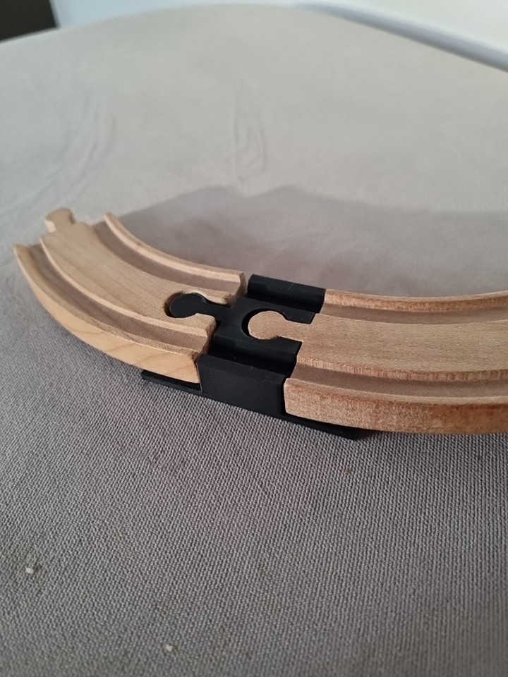 Brio Duplo Track Adapter Bridge Support Single Piece Bigjigs Hape ELC ...