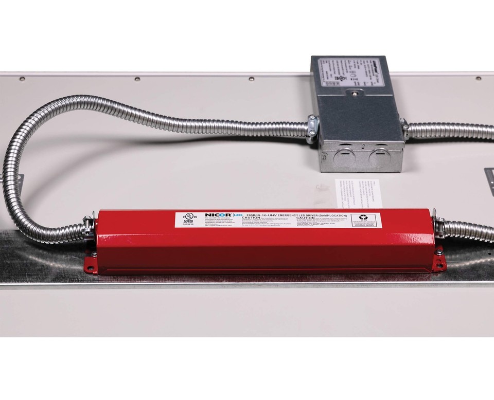 Lighting 8W LED Emergency Battery Backup Driver Universal (EMB80-10-UNV ...