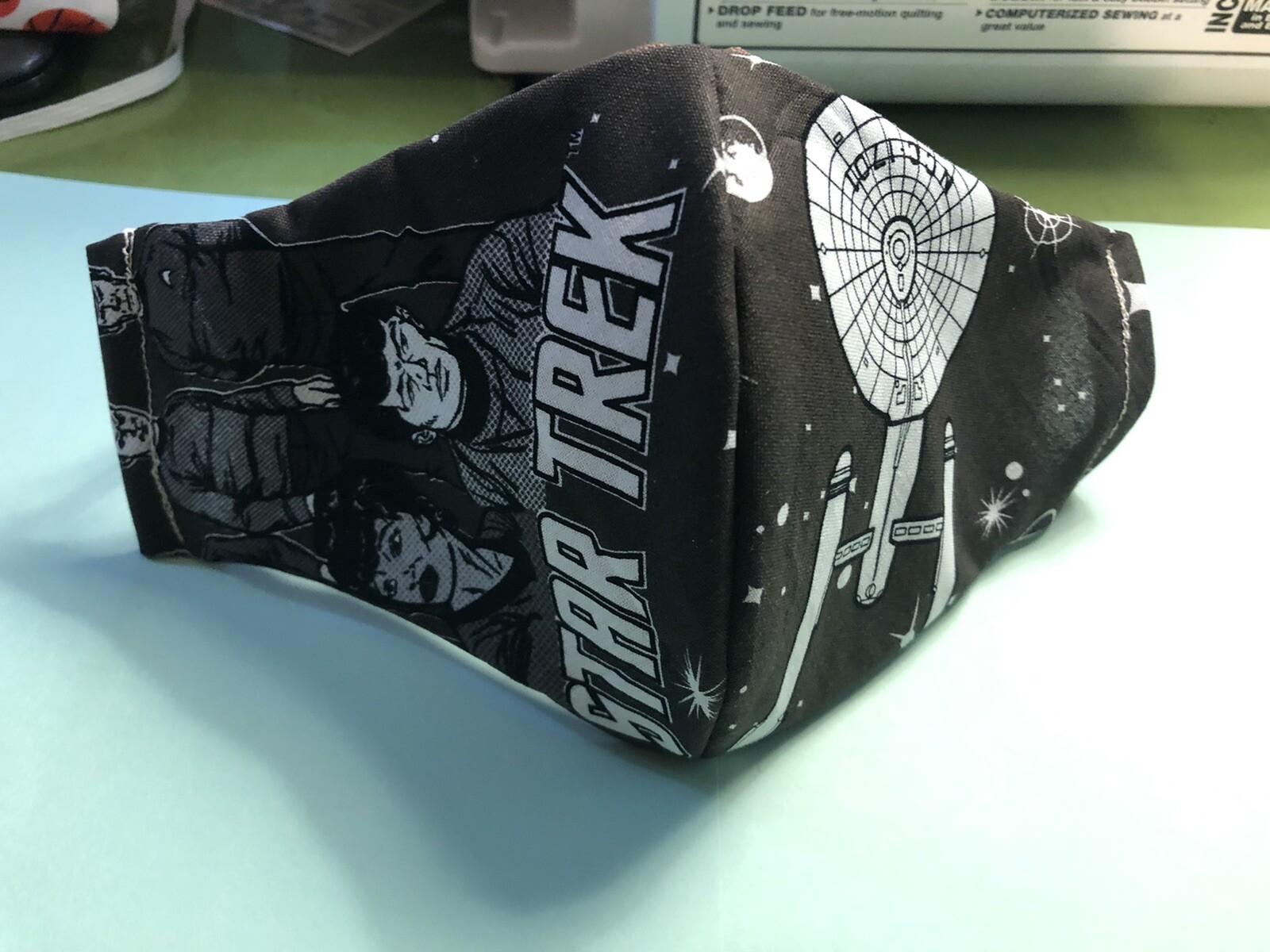 Star Trek Face Mask With Filter Pocket | eBay