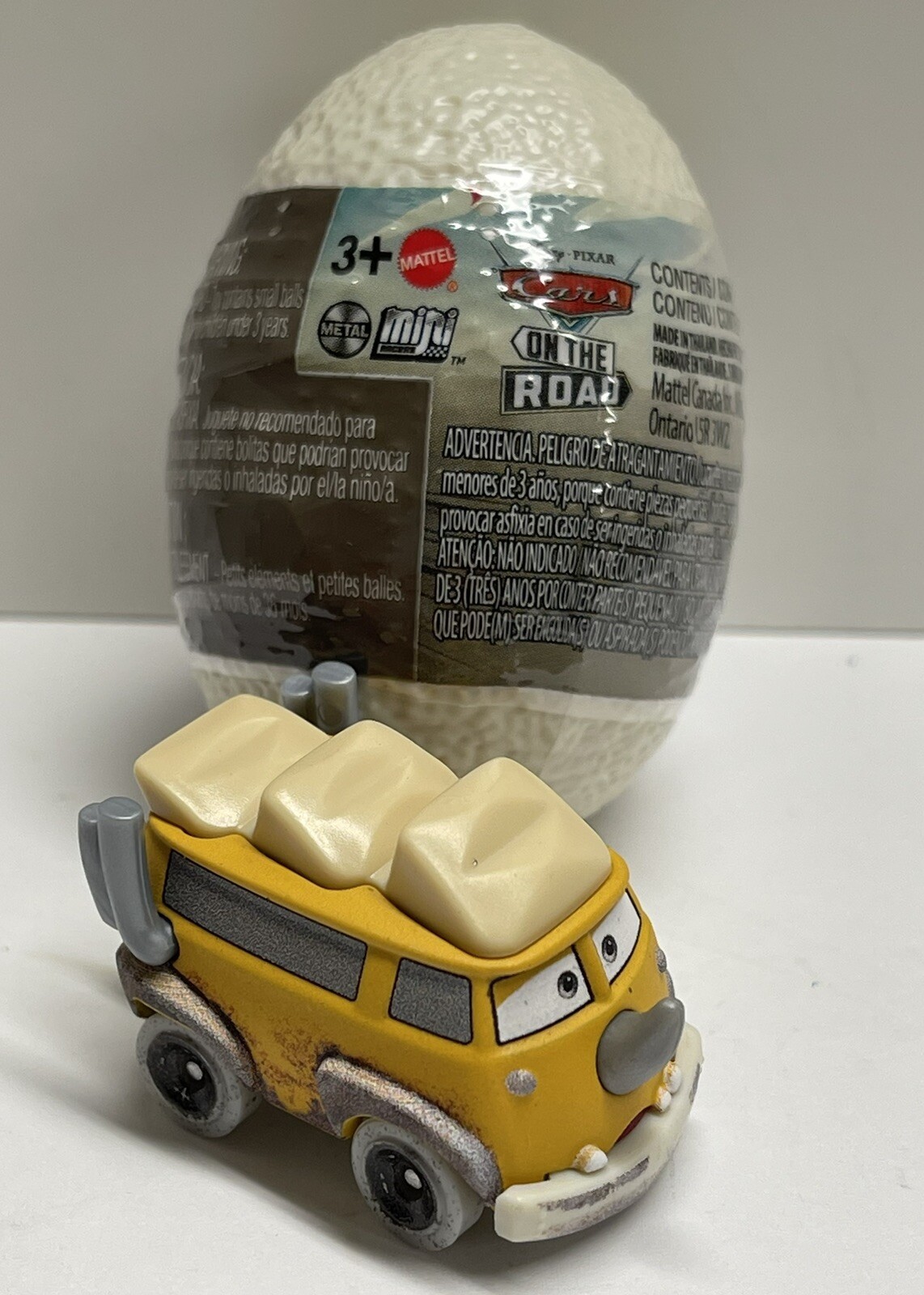 MINI RACERS Dino Eggs - Egg#8 Westfalanapus - Disney Pixar Diecast Cars ...