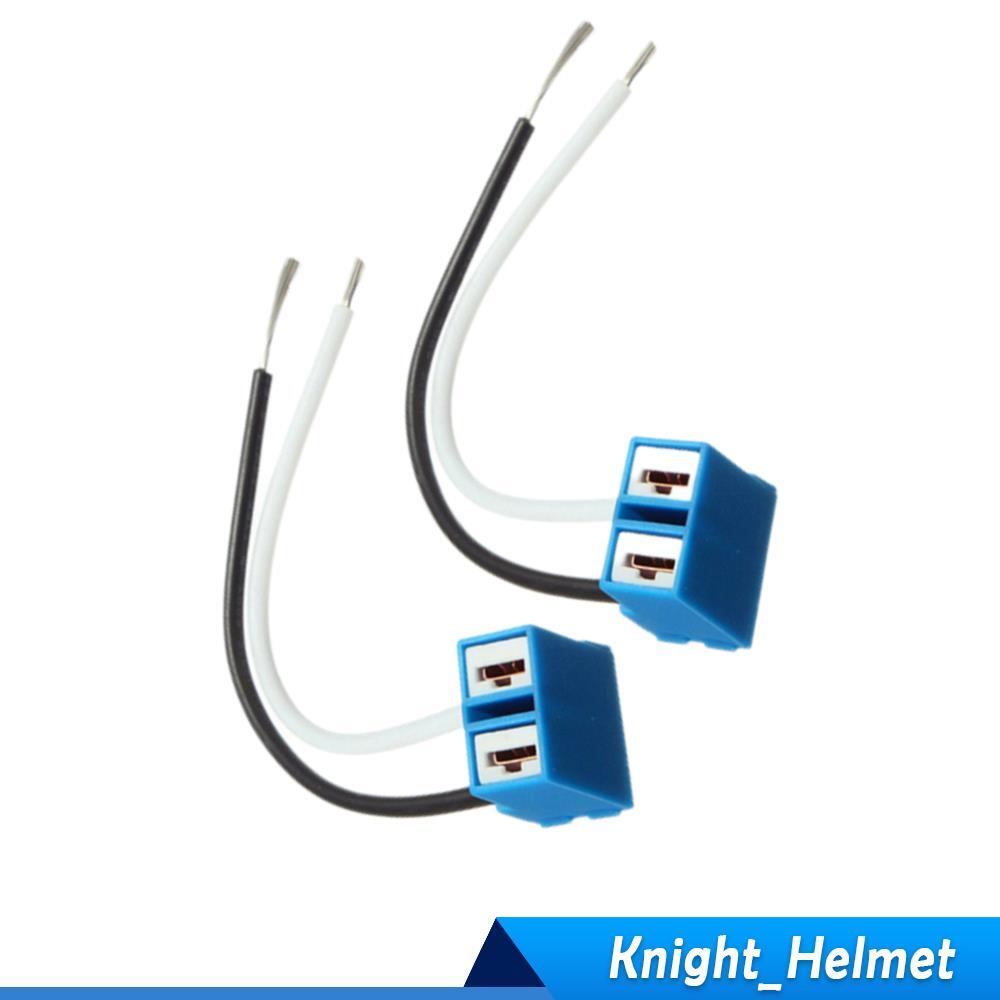 2Pcs 2 Pins H7 Car Connector Plug Headlight Bulb Socket Outlet Array ...