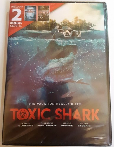 Toxic Shark (DVD)**Sealed** + 2 Bonus Films: Beneath The Mississippi ...