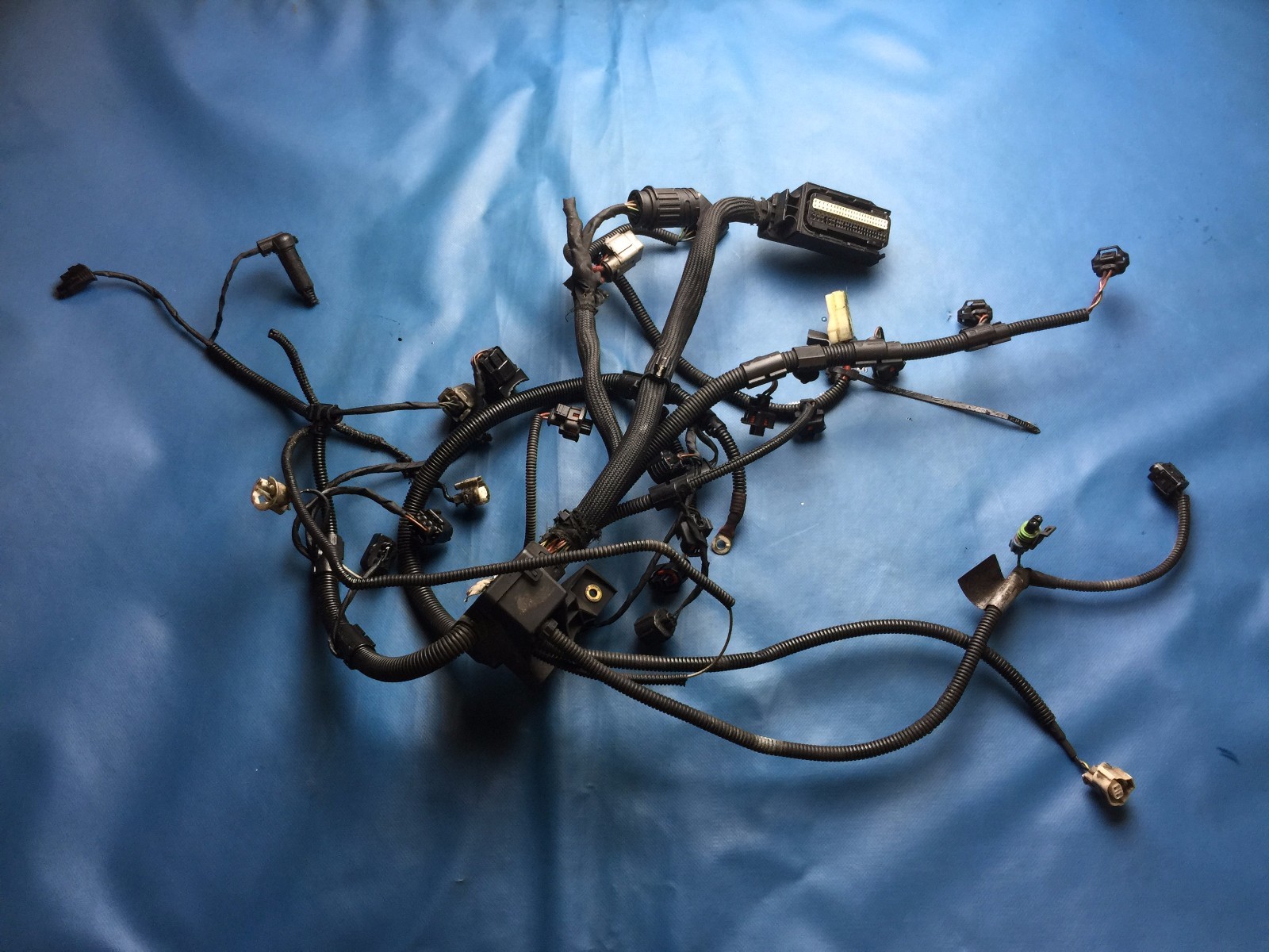 BMW Mini One D Diesel Engine Wiring Loom (Part #: 7796524) R50 2005 ...