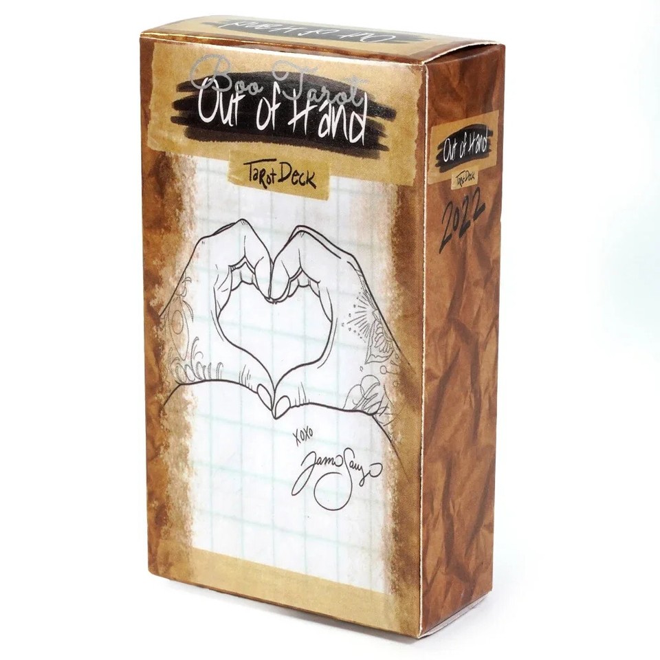 Out Of Hand Tarot Deck 78pcs Card Deck Enthusiasts Unique Divination Board Game | eBay
