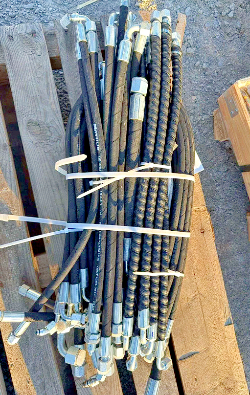 Mini Excavator Hydraulic Hoses Set Compact Track Loader Digger | eBay