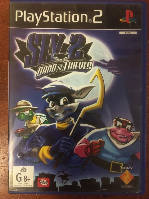 Sly Raccoon 2 Band of Thieves Ps2 PAL Good for sale online | eBay