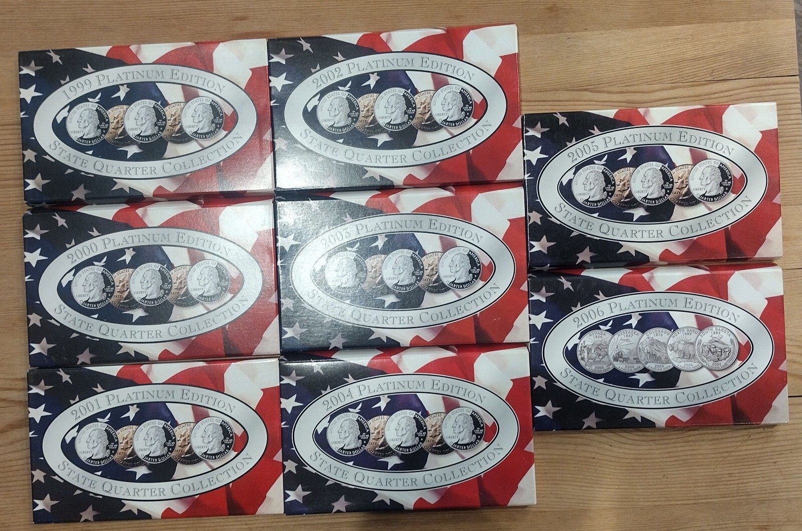 CSN PLATINUM EDITION STATE QUARTER COLLECTION (1999-2006) (40 COINS) | eBay