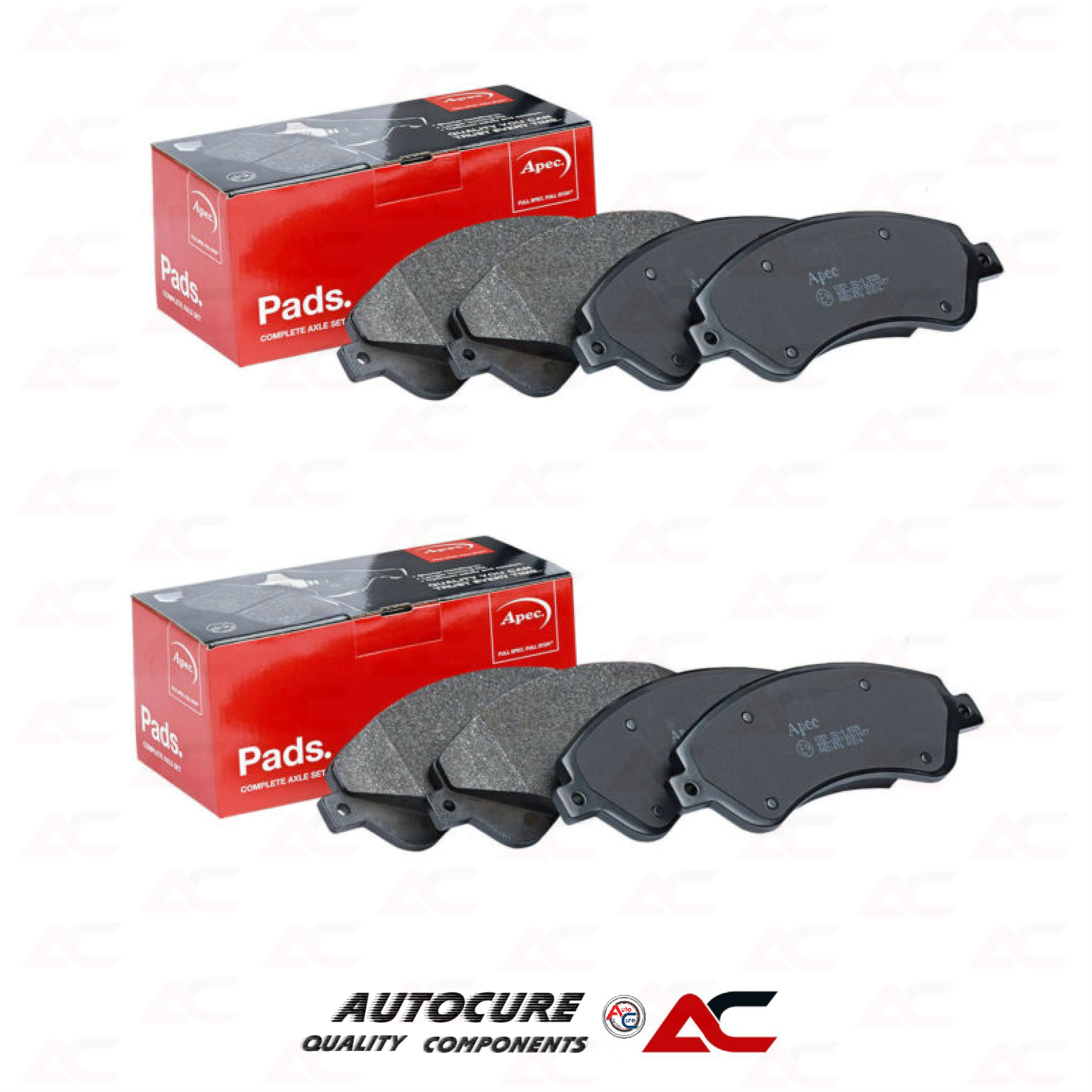 FOR VAUXHALL INSIGNIA (MK1) FRONT AND REAR APEC BRAKE PADS SET | eBay UK