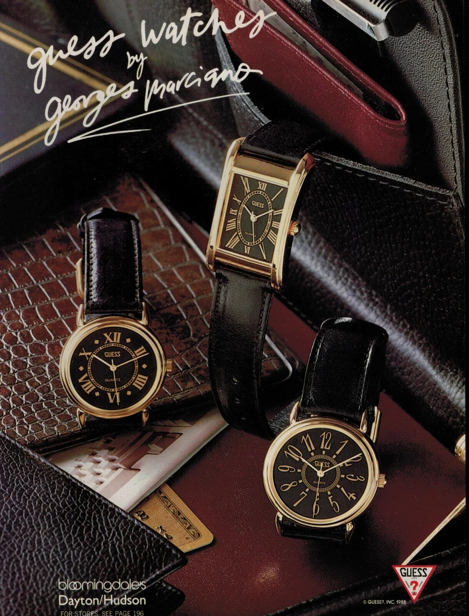Guess Watch Ad