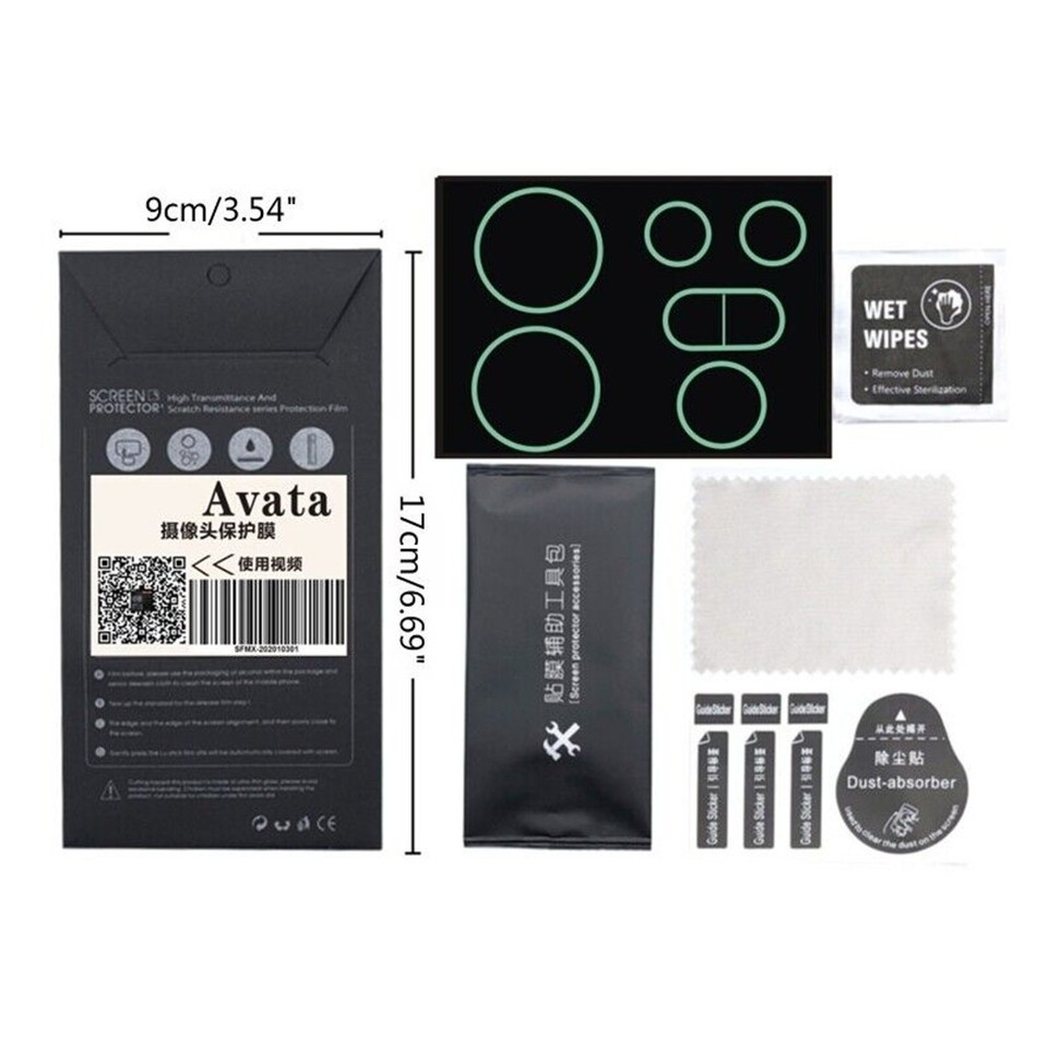 Anti-Scratch Optical Glass Sensor Glasses Protective Film for DJI Avata ...