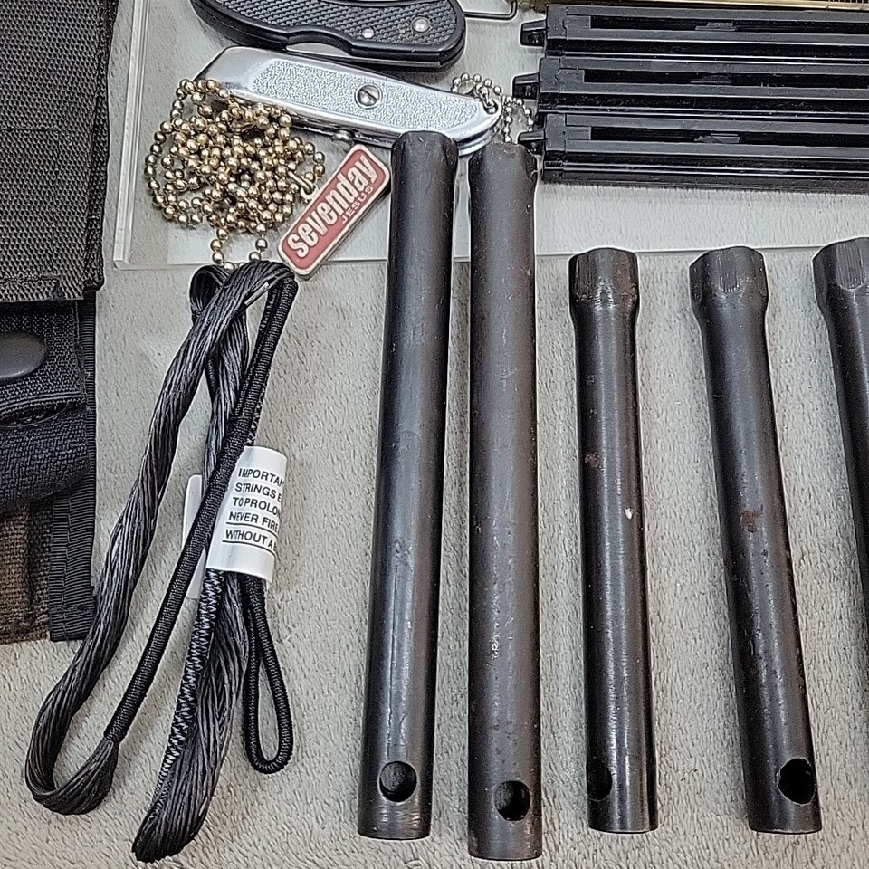 Muzzleloader Breech Tools Lot Savage Manual Camo Kit Knives Patches ...