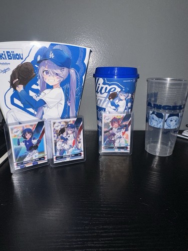 Dodgers Hololive Night 2025 Cards, Collectable Souvenir Cups, & Popcorn ...