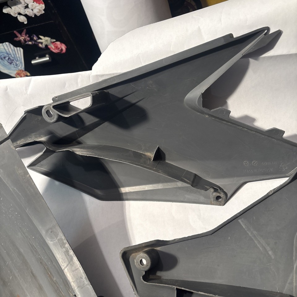 USED 2001-2008 Suzuki RM250 RM125 Restyle Plastic Kit Suzuki NARDO GREY ...