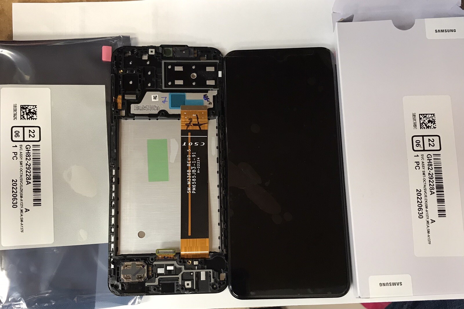 GENUINE SAMSUNG GALAXY A13 SM-M336B SM-A137F/DSN LCD SCREEN DISPLAY ...