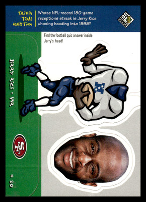 1998 Upper Deck UD Choice #M25 Jerry Rice Excellent | eBay