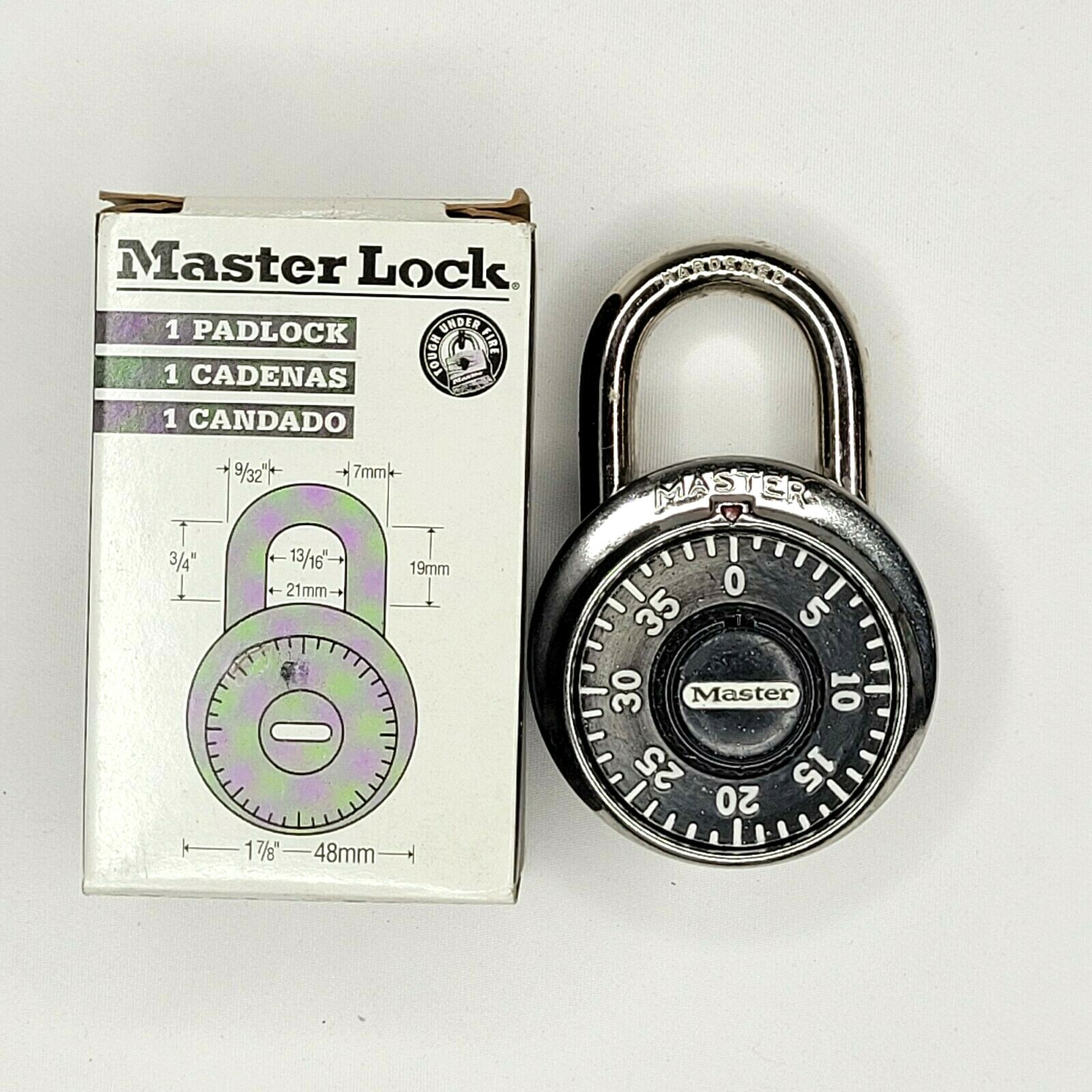 Master Combination Lock Inside