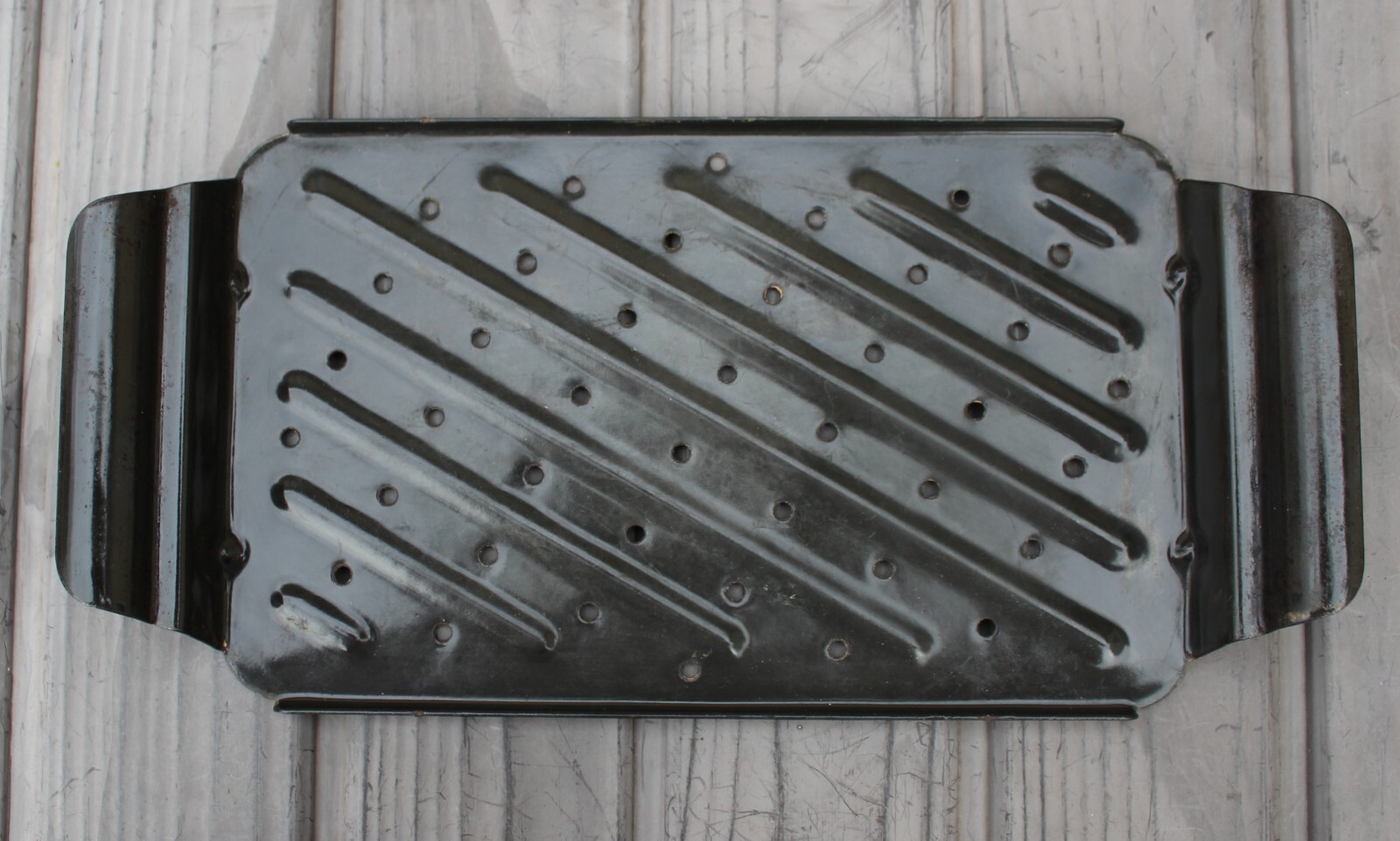 Wilton Recipe Right Medium Non-Stick Enamel Broiler Baking Pan Insert ...