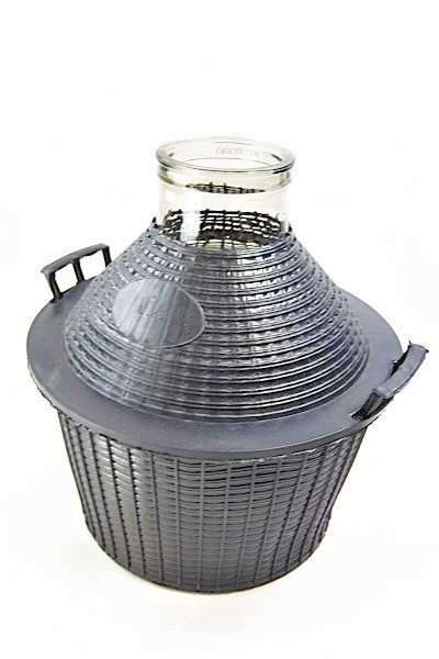 10l to 34l Demijohn NEW GLASS Carboy WIDE NECK To Make Wine Free FAST P ...