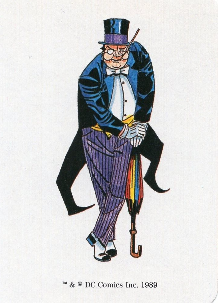 1989 Mayfair Games #56 The Penguin DC Comics Heroes | eBay