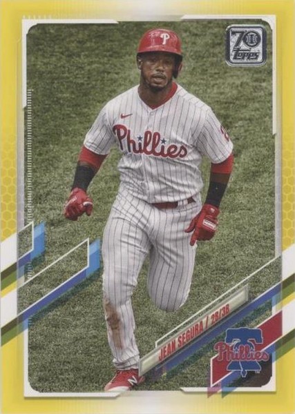 2021 Topps - Yellow #109 Jean Segura for sale online | eBay