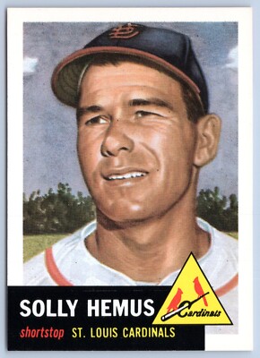 SOLLY HEMUS 1991 TOPPS ARCHIVES '53 NO 231 NRMINT+ 57263 | eBay
