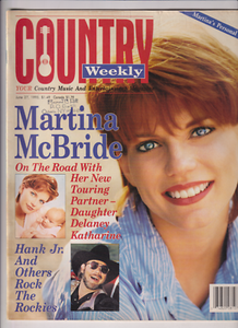 Country Weekly Martina McBride Delaney Katharine June 27, 1995 ...