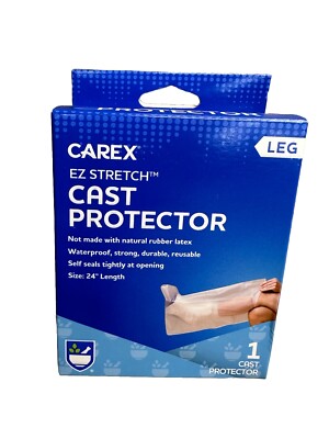 Carex Cast Protector for Shower for Leg 24" Long Premium Latex | eBay