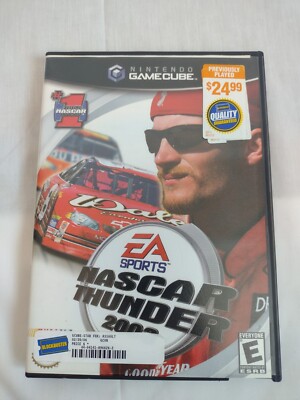 NASCAR Thunder 2003 (Nintendo GameCube, 2002) CIB With Manual Great ...